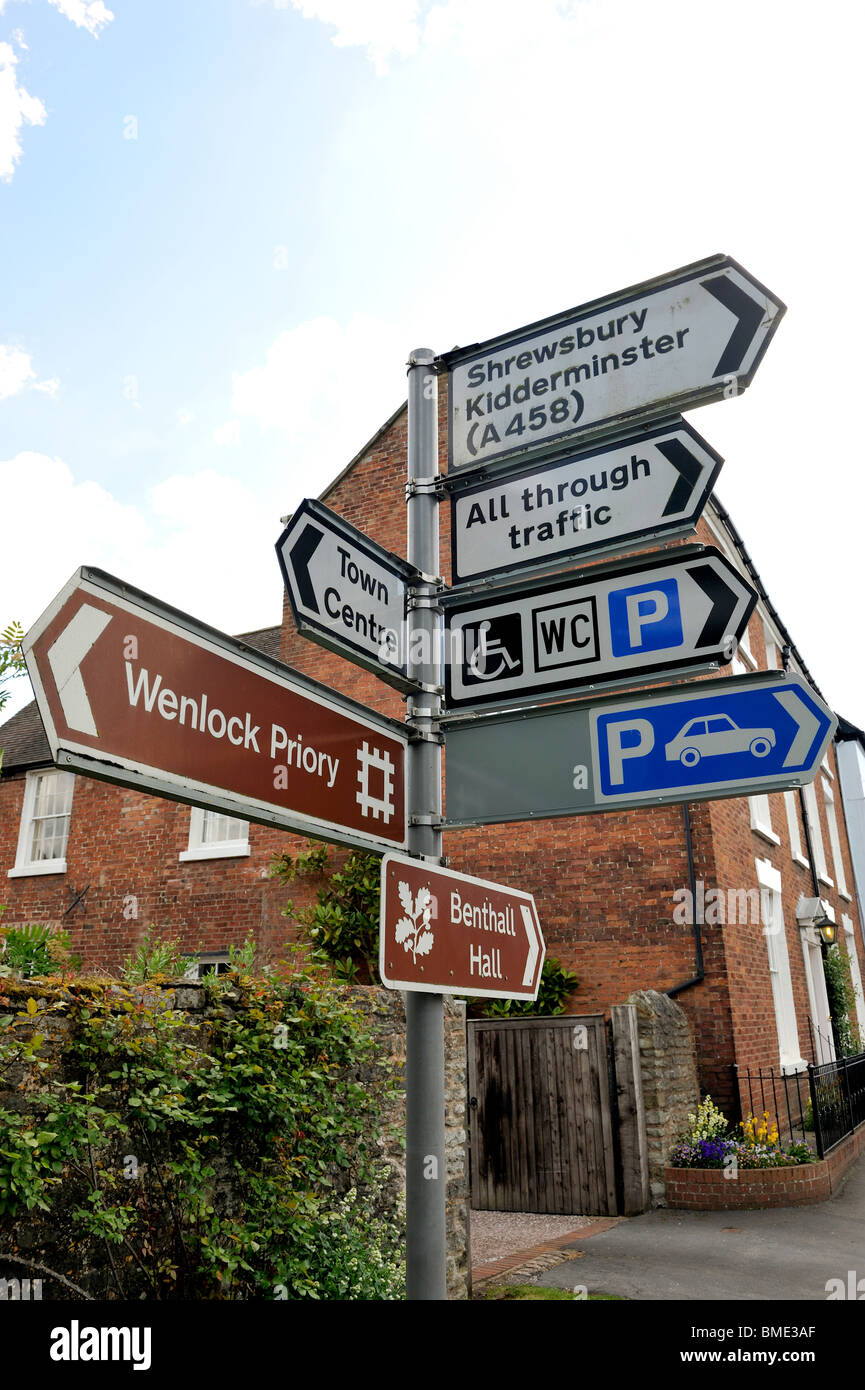 Much Wenlock Shropshire UK. Inspiration for the UK Olympic Games 2012 ...