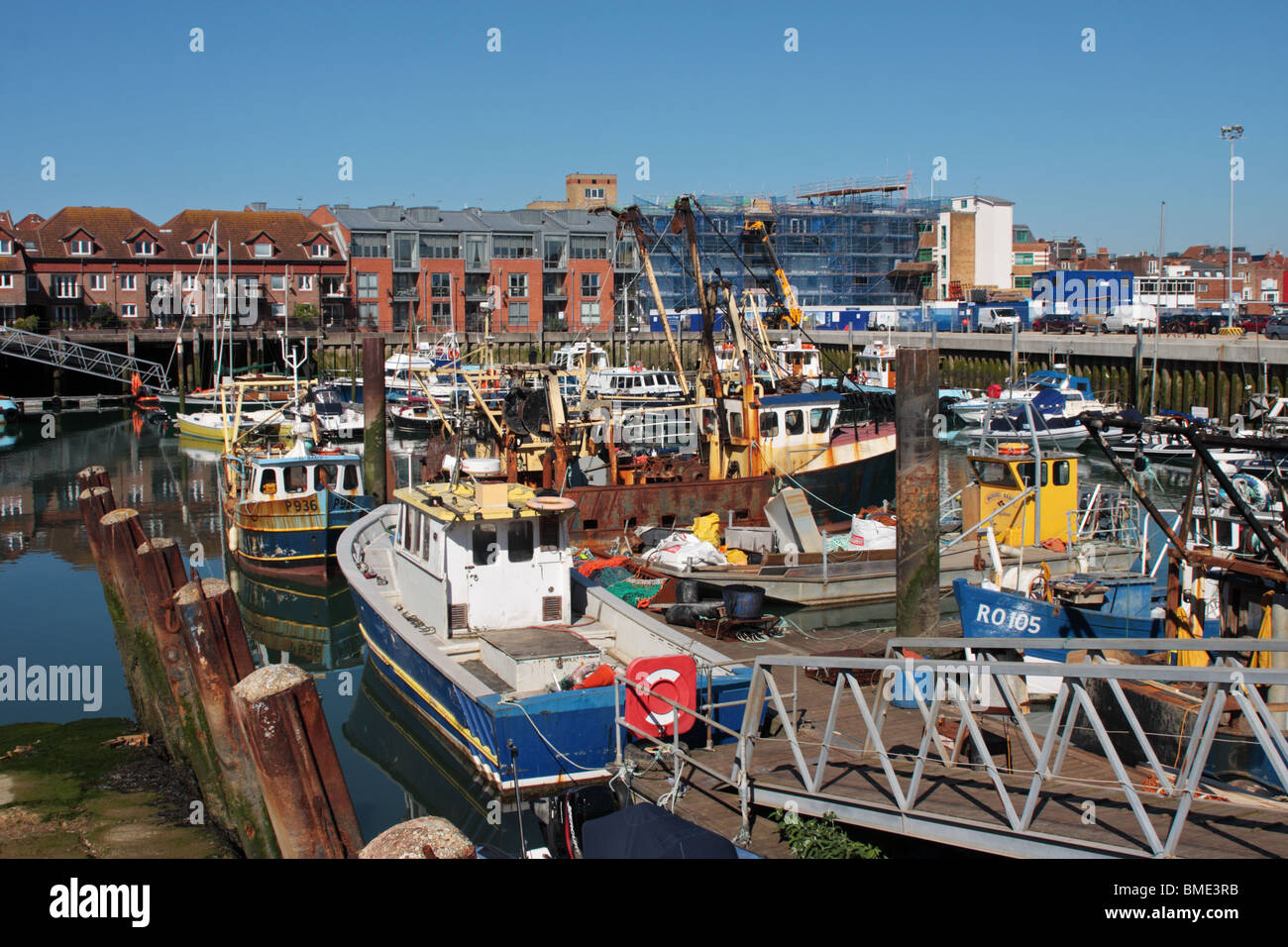 The Camber Portsmouth Harbour UK Stock Photo - Alamy