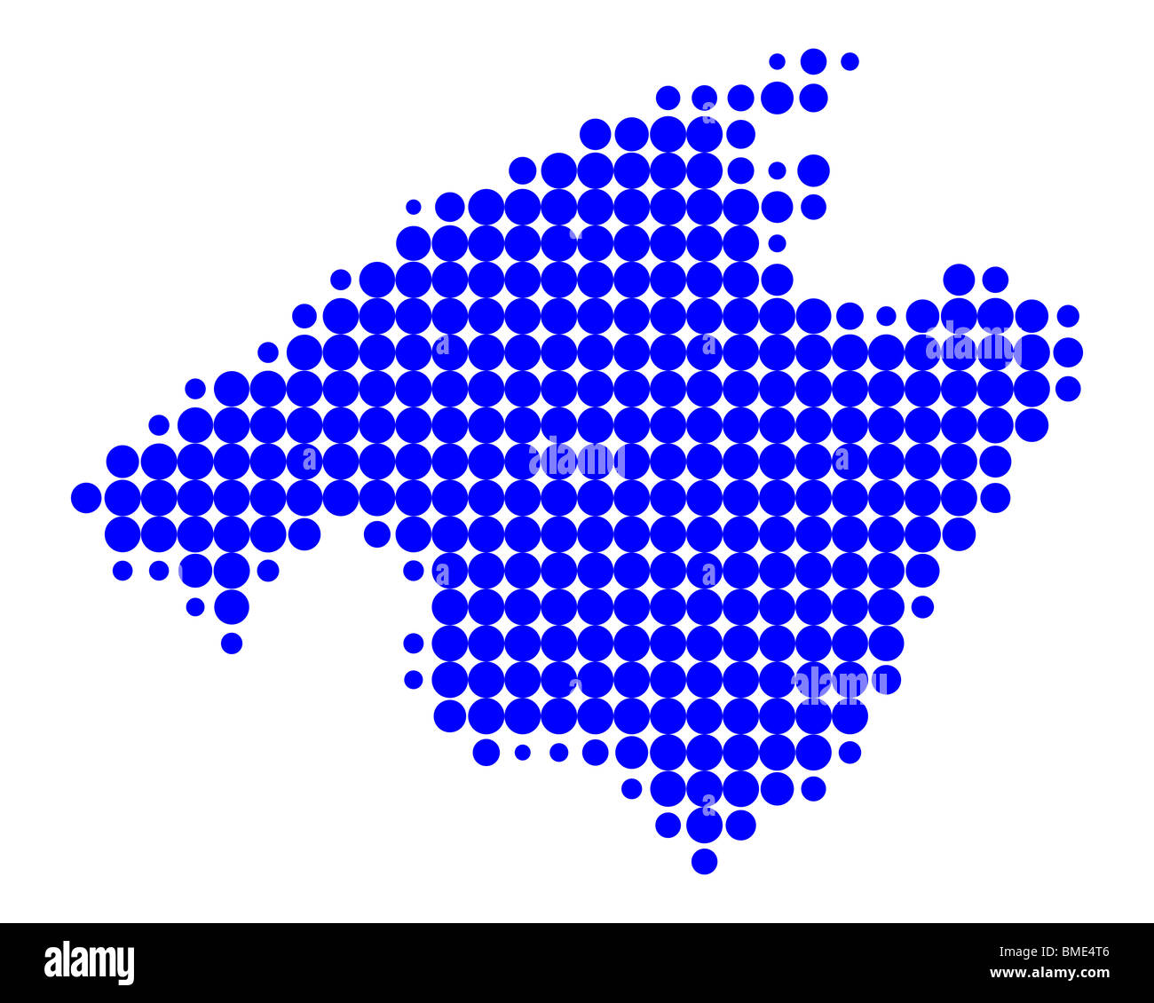 Map of Majorca Stock Photo - Alamy