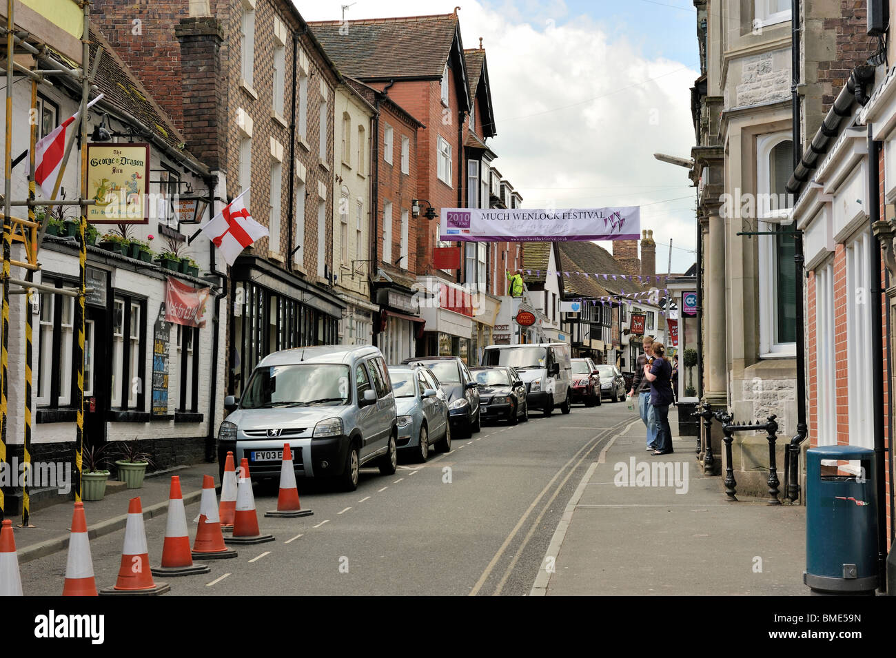 Much Wenlock Shropshire UK. Inspiration for the UK Olympic Games 2012 ...