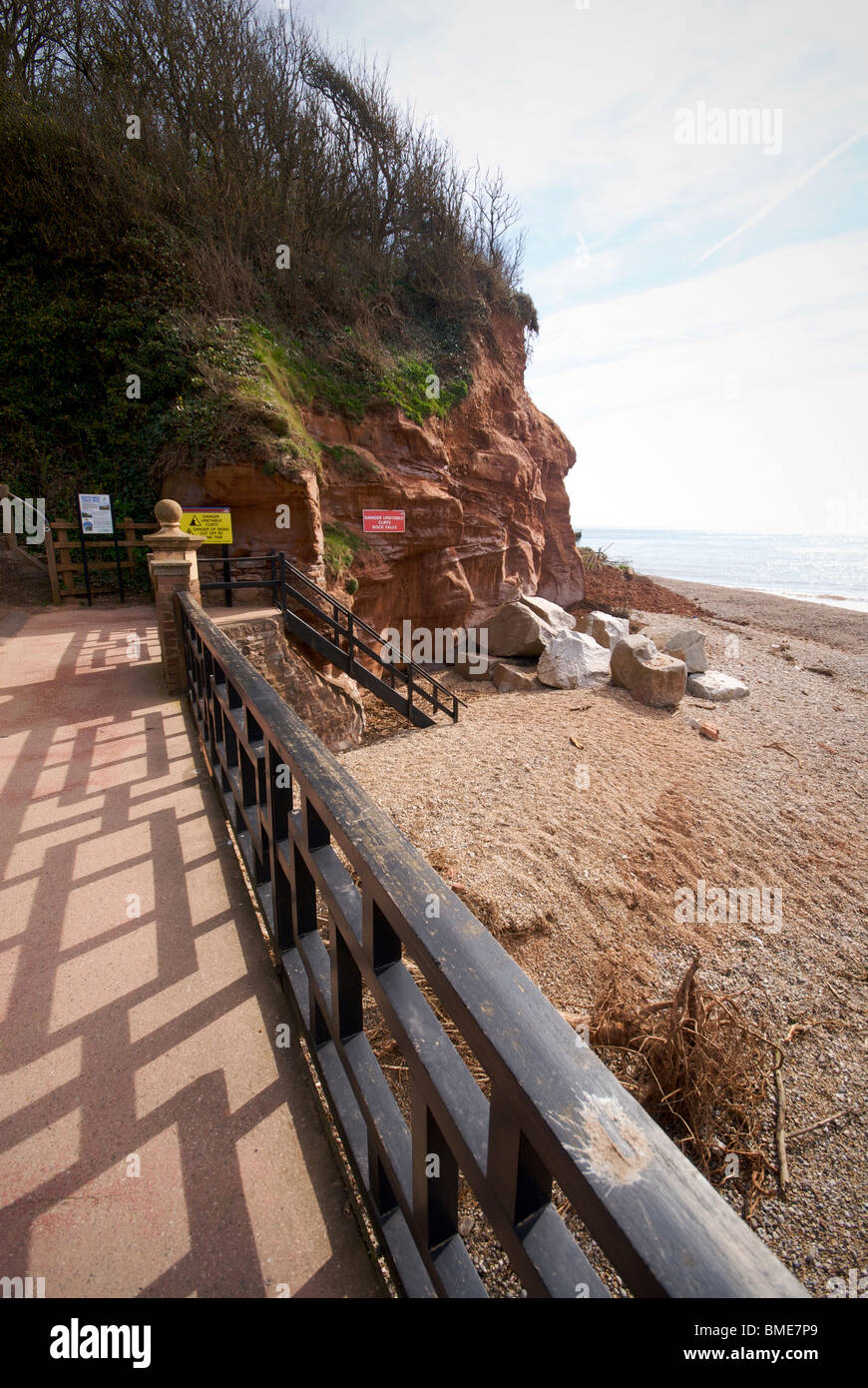 Cliff fall sidmouth hi-res stock photography and images - Alamy
