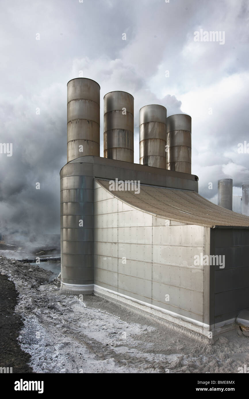 Geothermal power plants hi-res stock photography and images - Alamy