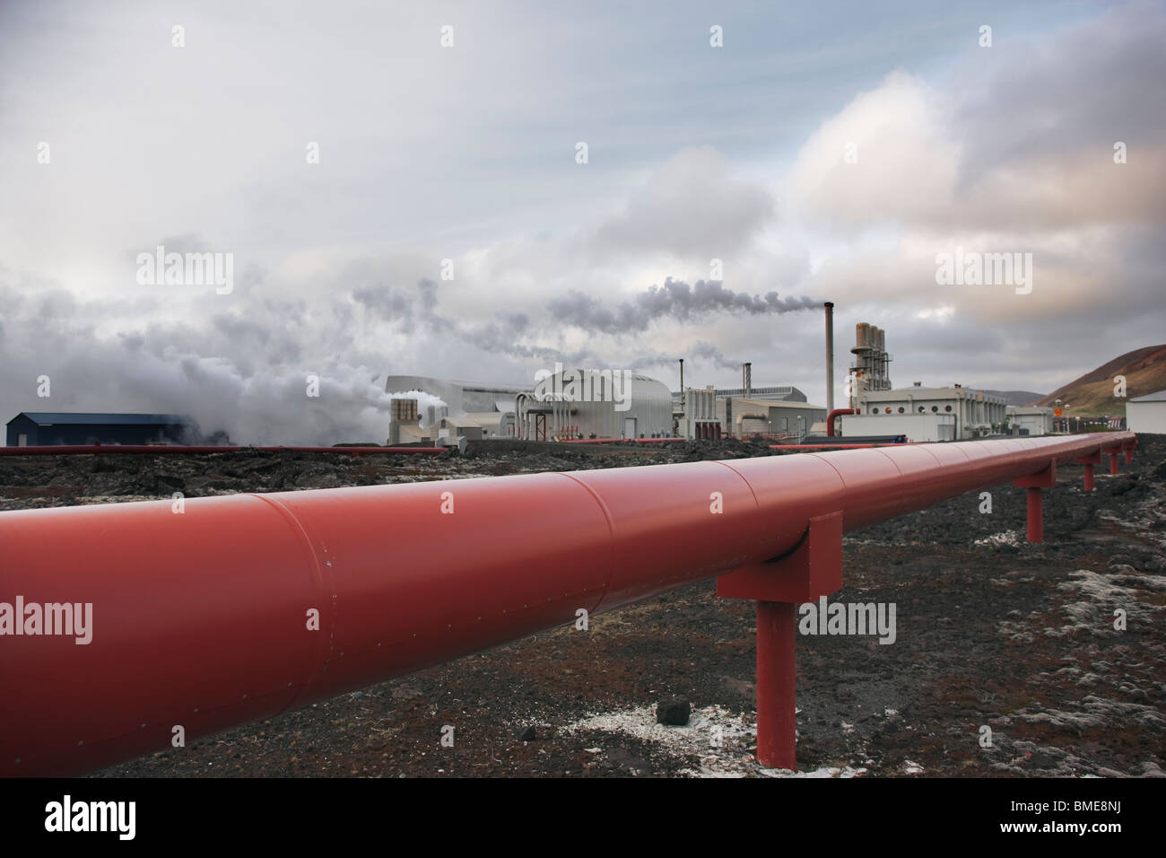 Geothermal power plants hi-res stock photography and images - Alamy