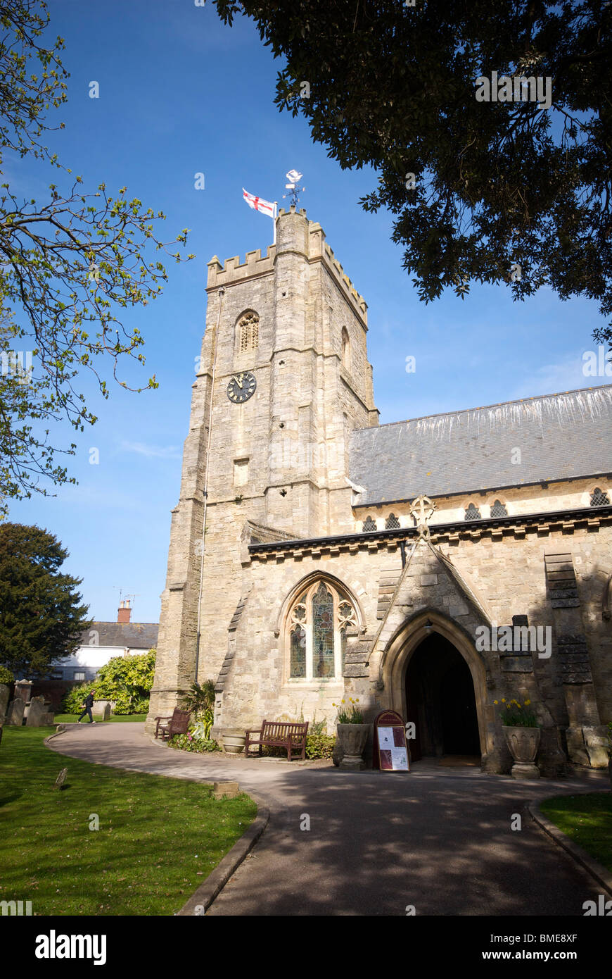 Sidmouth Parish Church Devon UK Stock Photo - Alamy