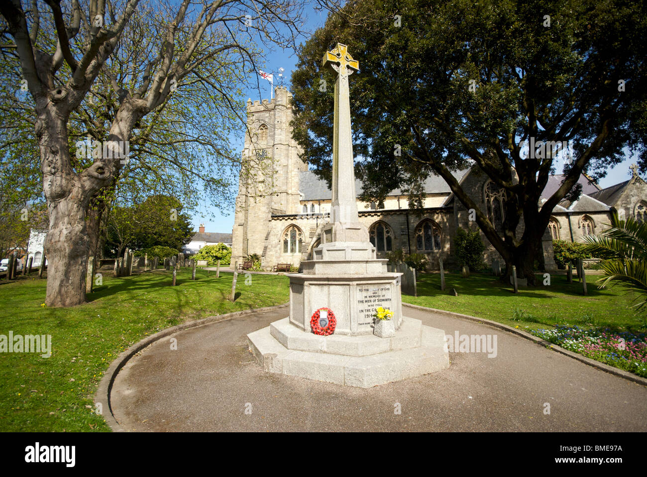 Sidmouth Parish Church Devon UK Stock Photo - Alamy