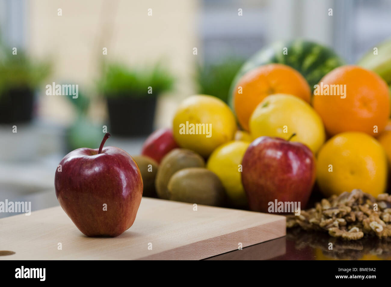 Nuts and fruits, Sweden Stock Photo - Alamy