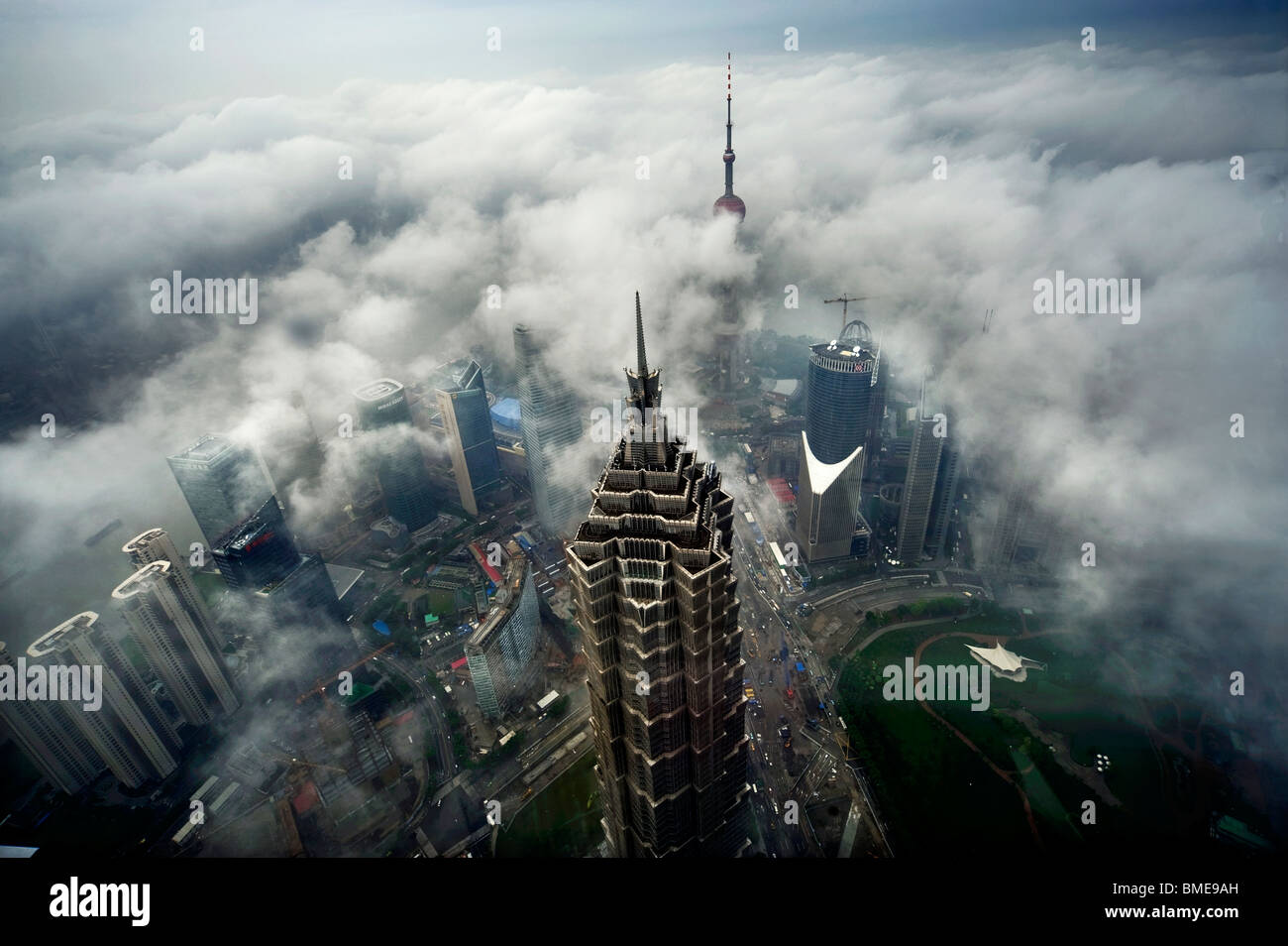 Magnificent view of Pudong, Shanghai, China Stock Photo - Alamy