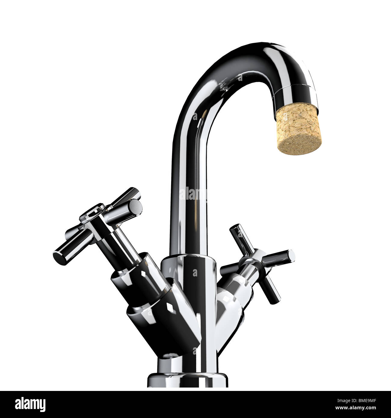 basin closed with cork Stock Photo - Alamy