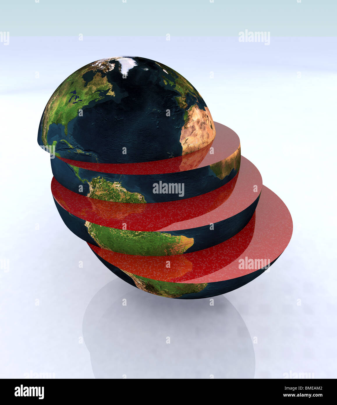 Map of the entire world hi-res stock photography and images - Alamy