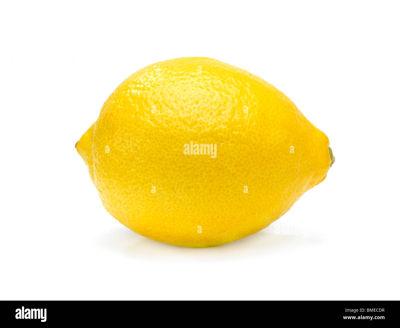 Ripe whole lemon on Cut Out Stock Images & Pictures - Alamy