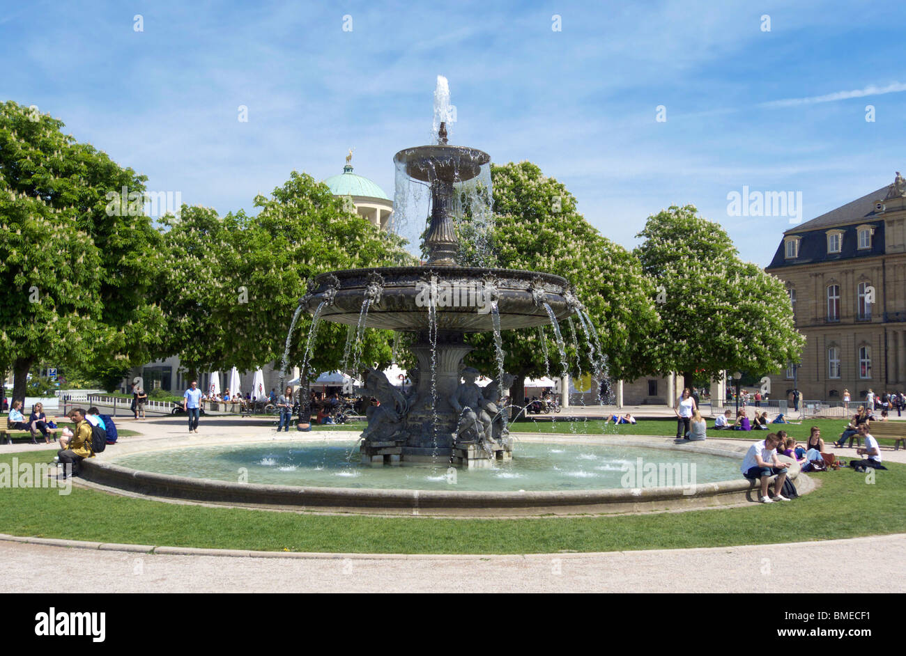 Schlossplatz stuttgart hi-res stock photography and images - Alamy