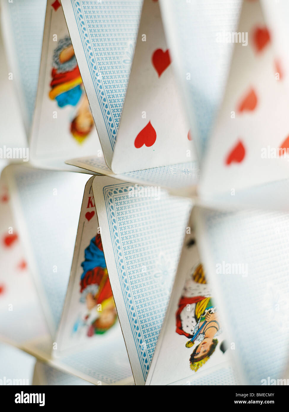 House playing cards hi-res stock photography and images - Alamy