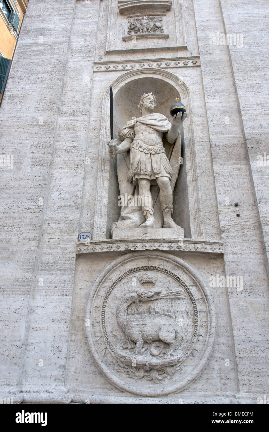 Statue of Charles the Great Stock Photo - Alamy