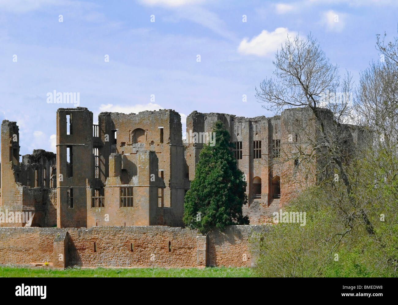kenilworth castle warwickshire the midlands england uk Stock Photo - Alamy