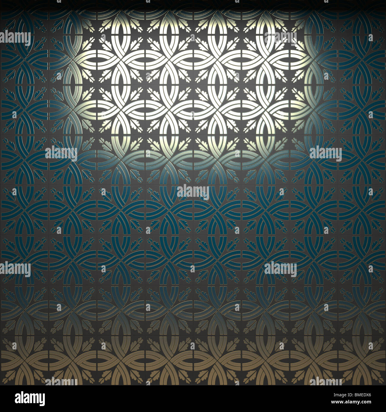 illuminated tile wall Stock Photo - Alamy