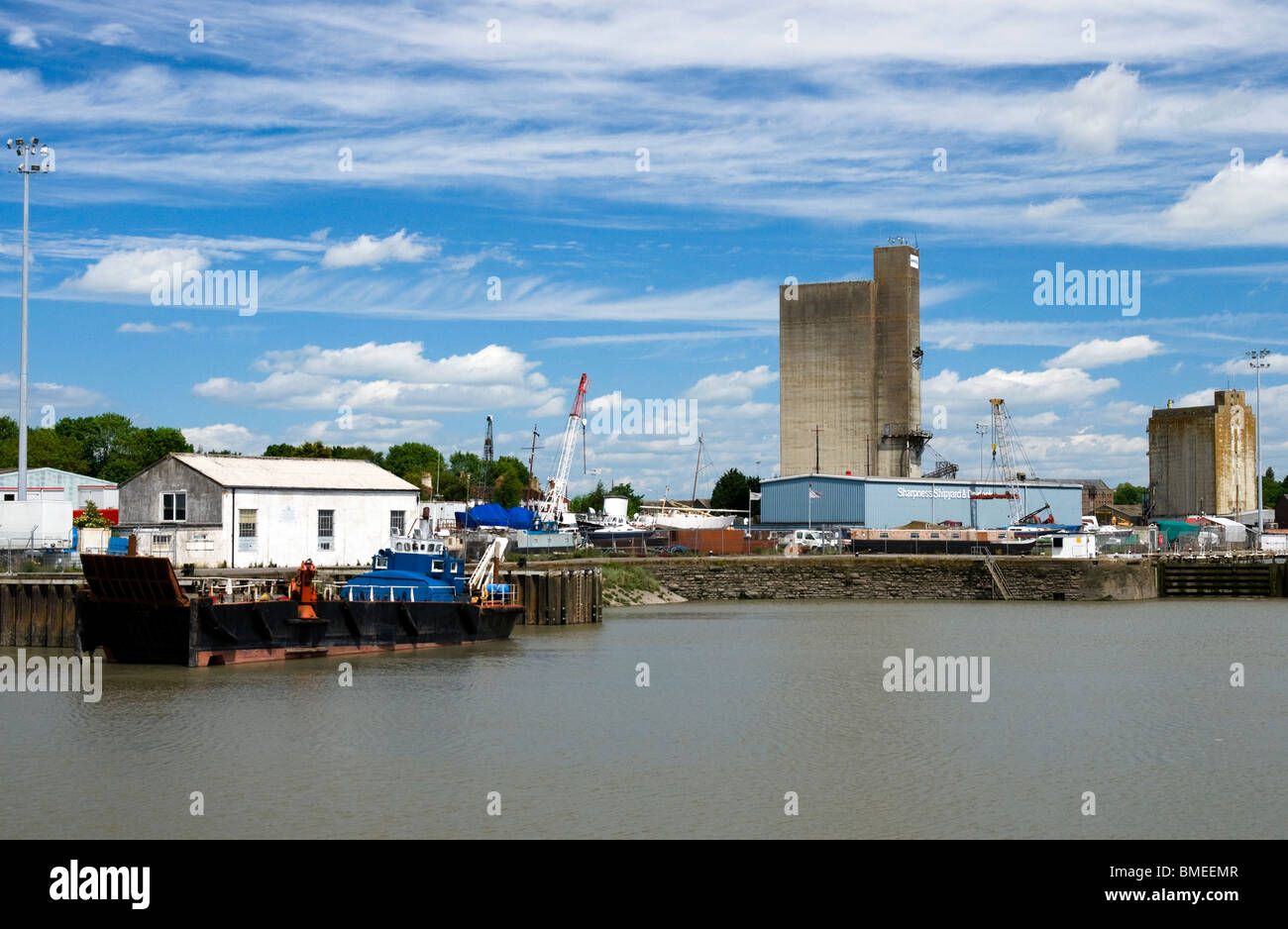Sharpness Dock Gloucestershire Stock Photo - Alamy