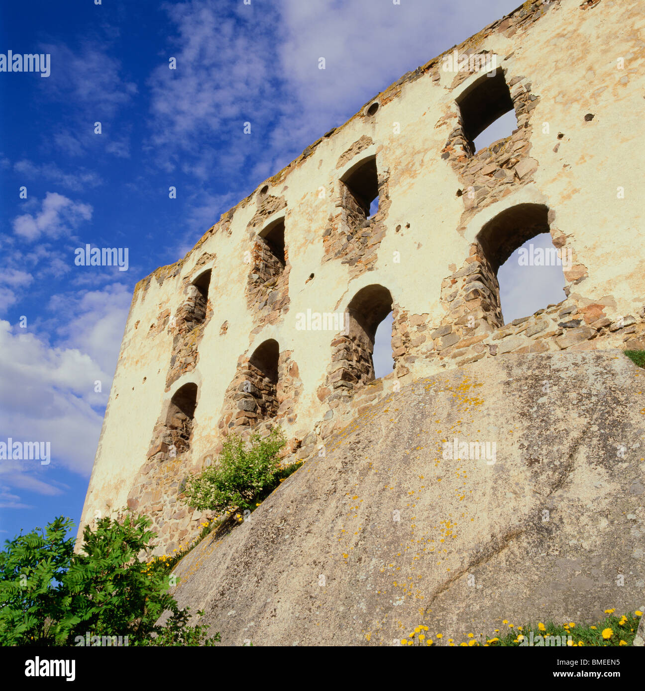 Brahehus castle ruins hi-res stock photography and images - Alamy