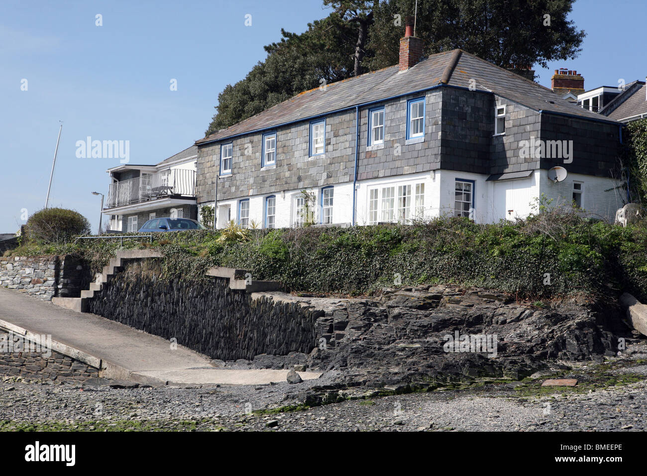 Scenery at Rock in Cornwall England Stock Photo - Alamy