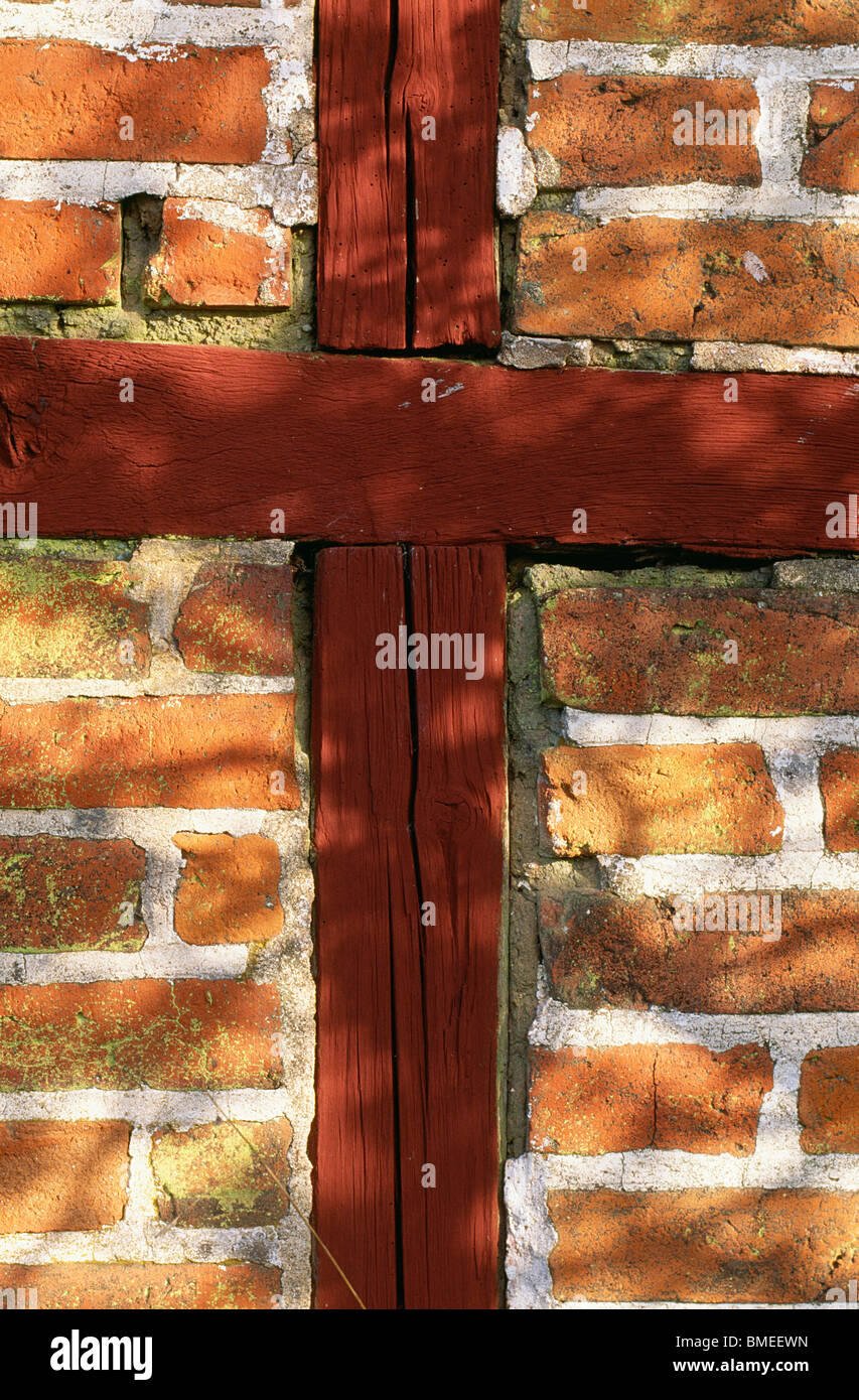 View of brick wall Stock Photo - Alamy