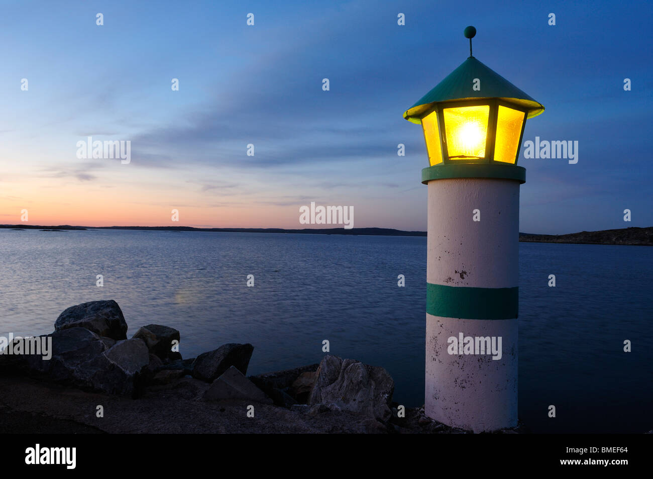 Lighthouse calm sea architecture hi-res stock photography and images ...