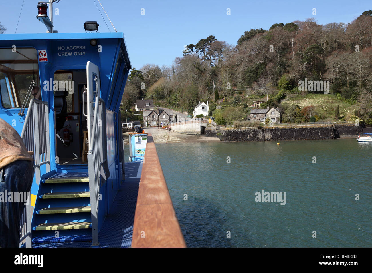King Harry Ferry River Fal Cornwall Stock Photo - Alamy