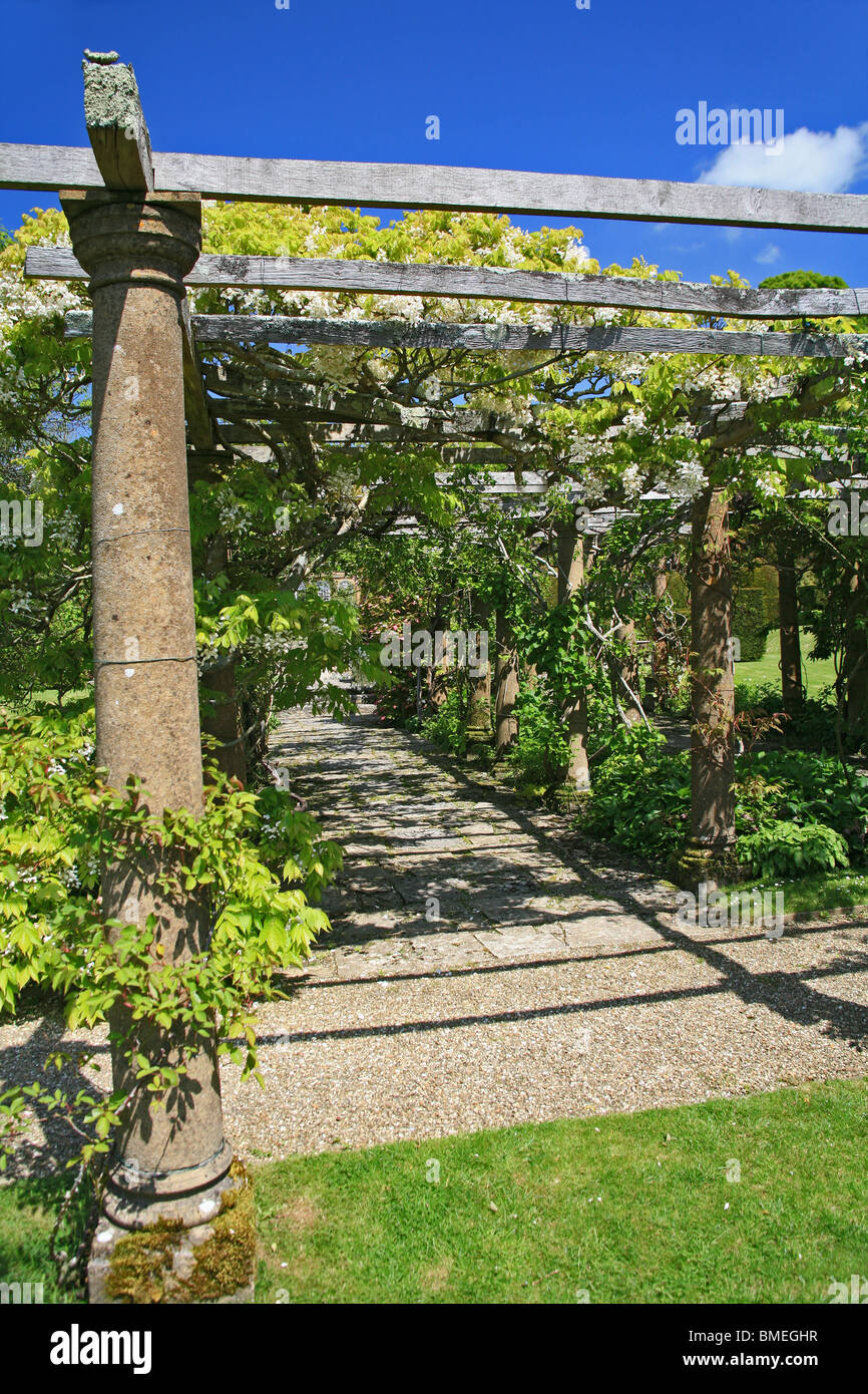 Mapperton House Gardens near Beaminster, Dorset, England, UK Stock ...