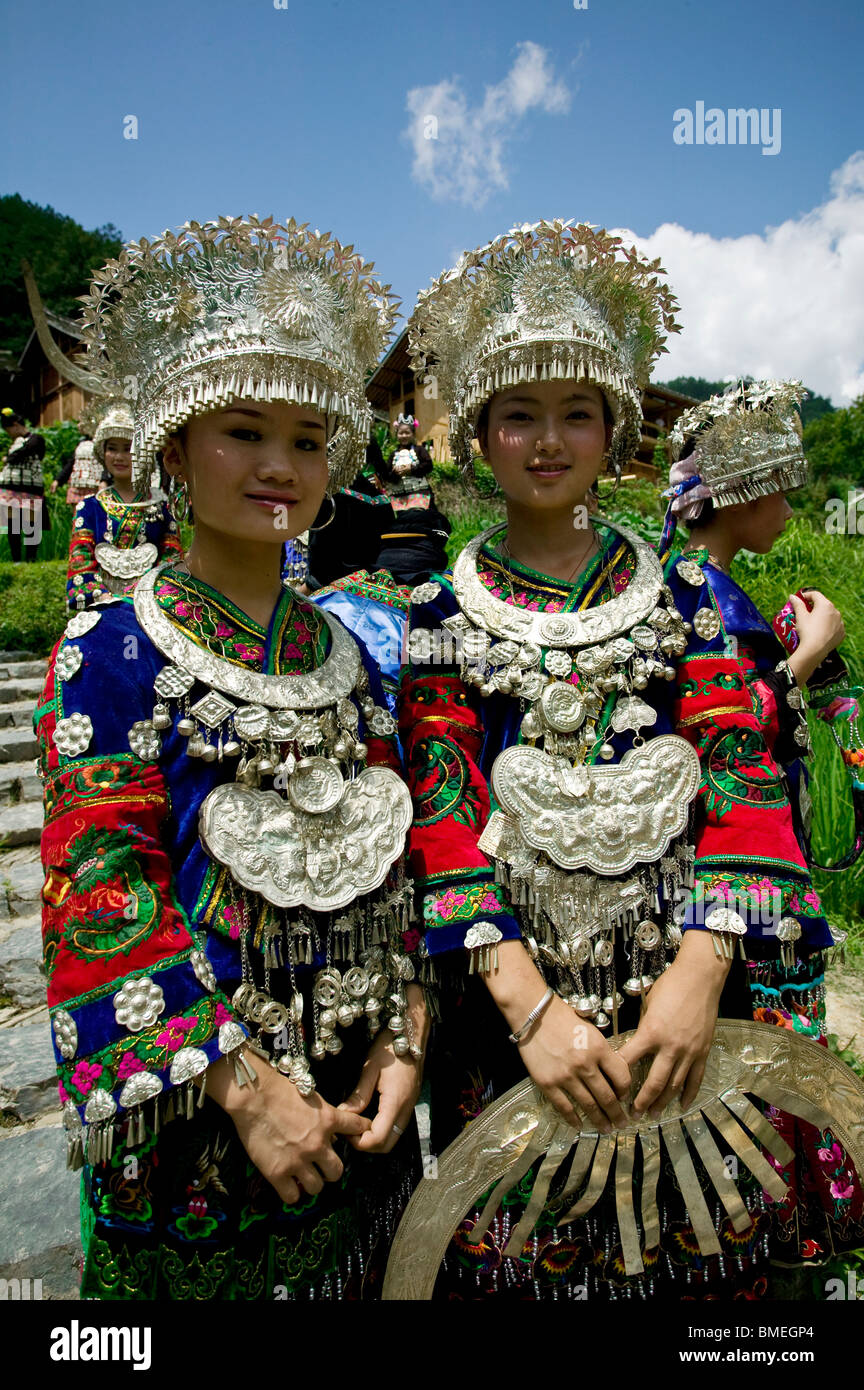 Langde miao village in guizhou hi-res stock photography and images - Alamy