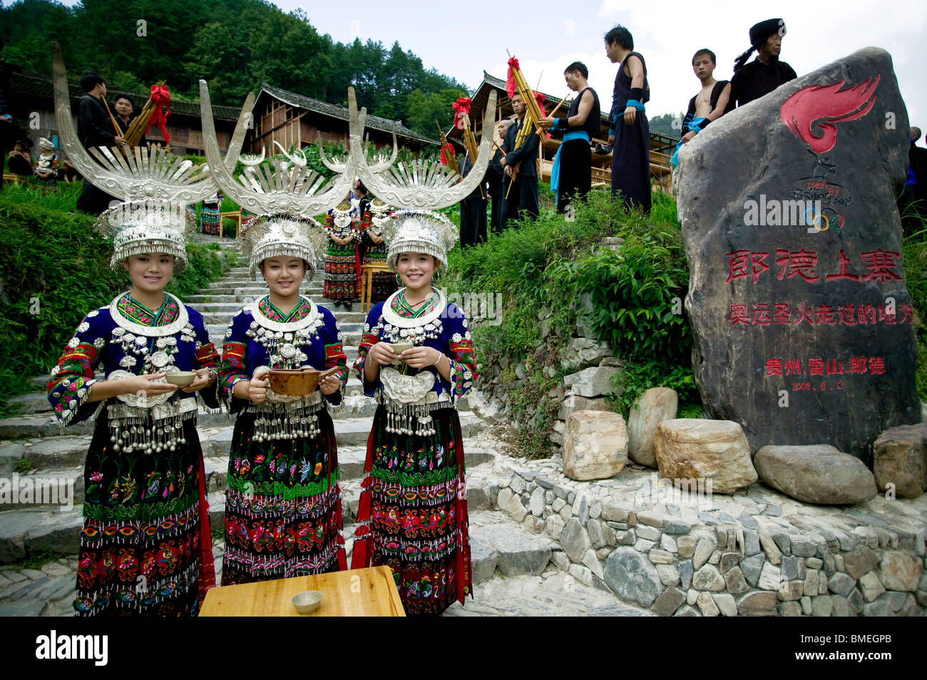 Langde miao village in guizhou hi-res stock photography and images - Alamy