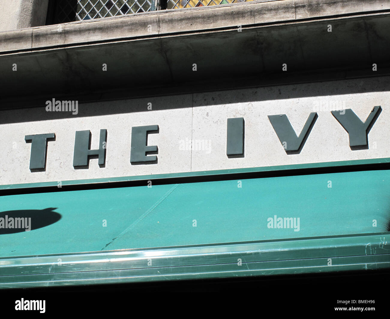 The Ivy Restaurant logo London Stock Photo - Alamy