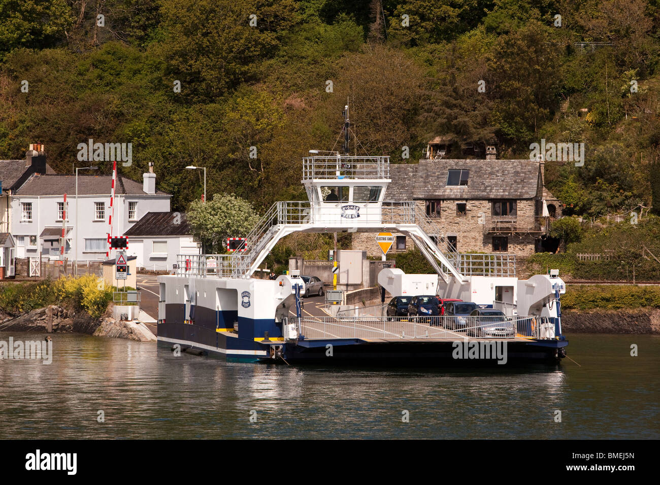 Car ferry crossing river dart hi-res stock photography and images - Alamy