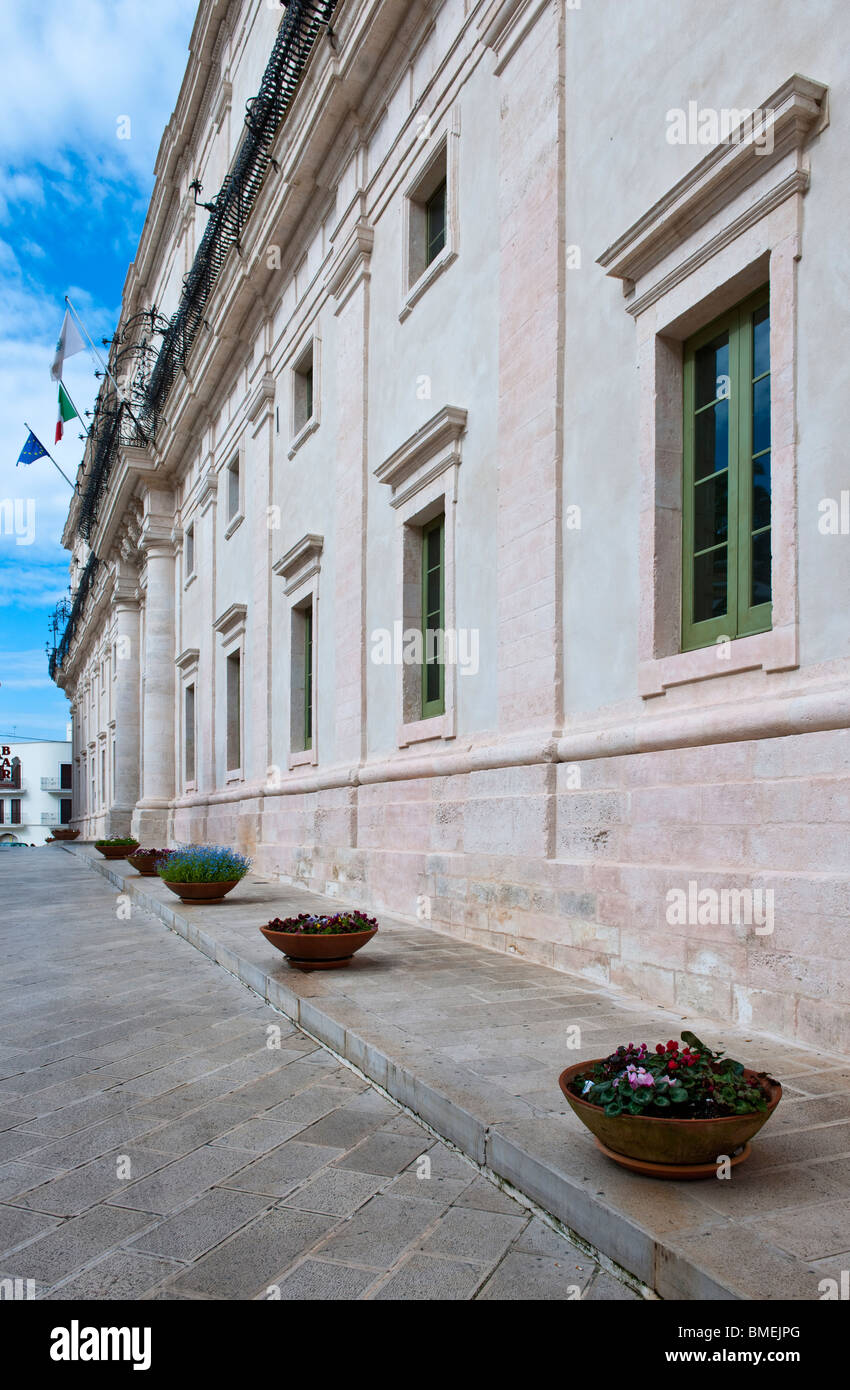 Apulia,Salento, Martina Franca, the Ducale palace Stock Photo - Alamy