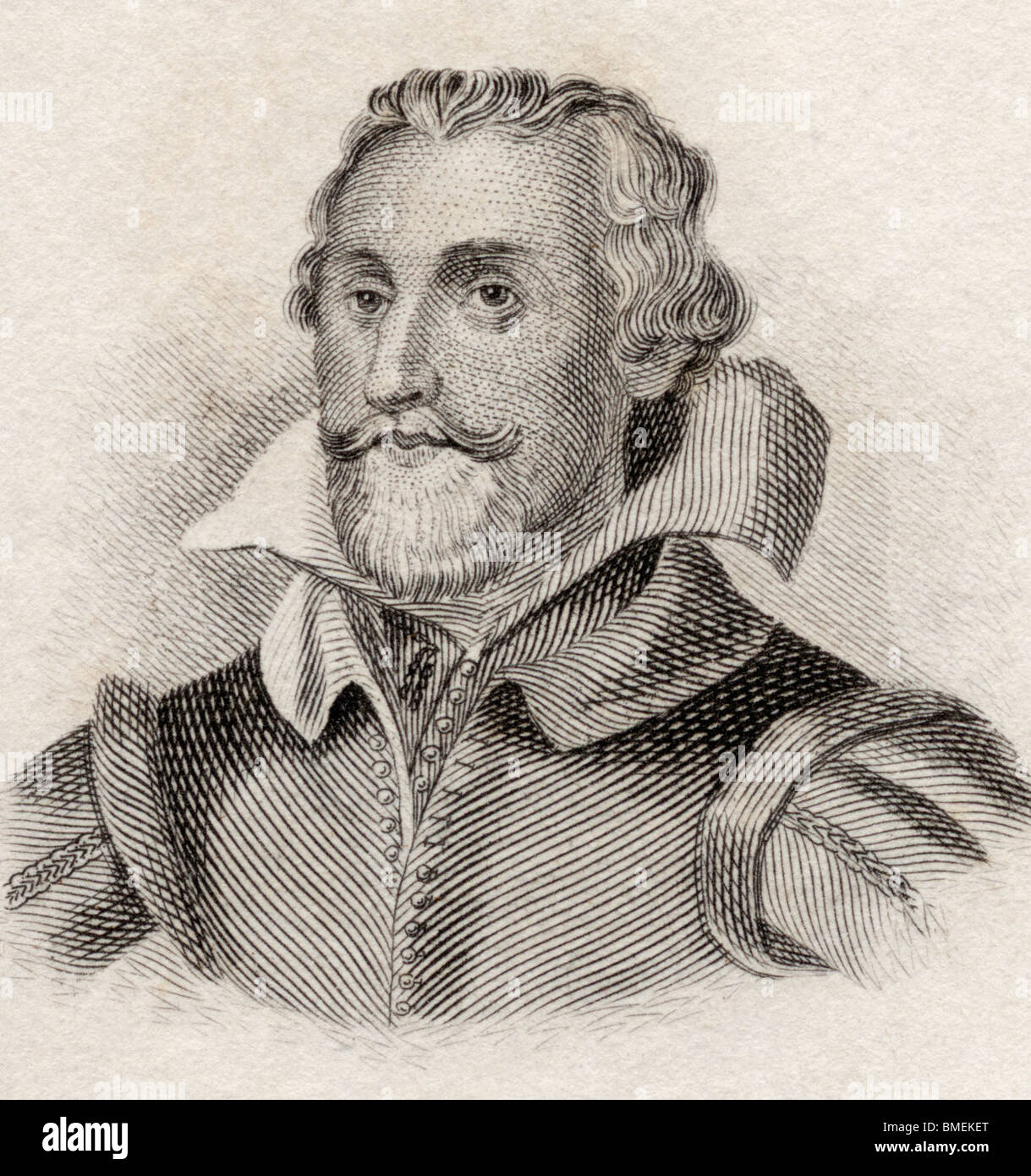 Samuel Daniel, 1562 to 1619. English poet and historian Stock Photo - Alamy