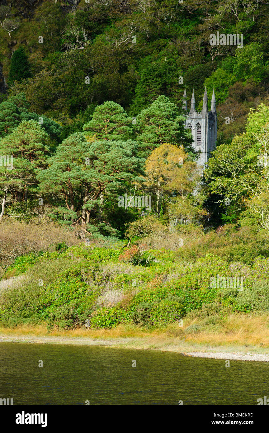 Kylemore abbey church hi-res stock photography and images - Alamy