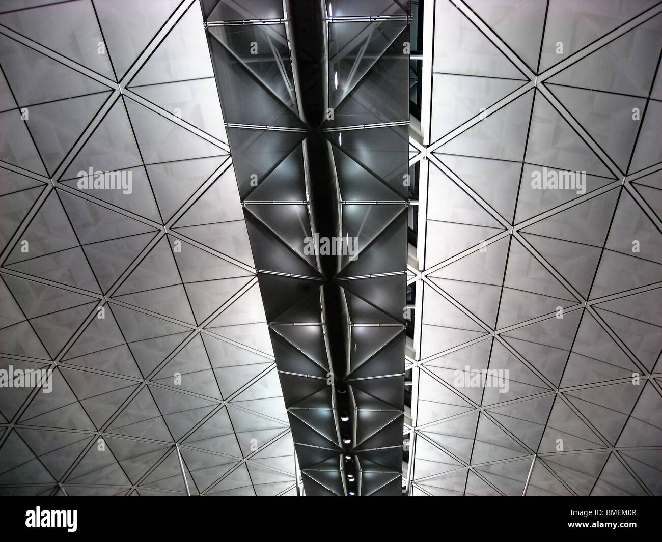 Background of the ceiling of Hong Kong International Airport Stock ...