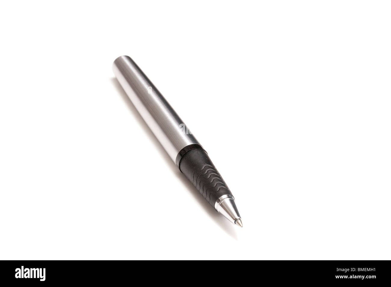 Ball Point Pen Isolated On White Stock Photo - Alamy