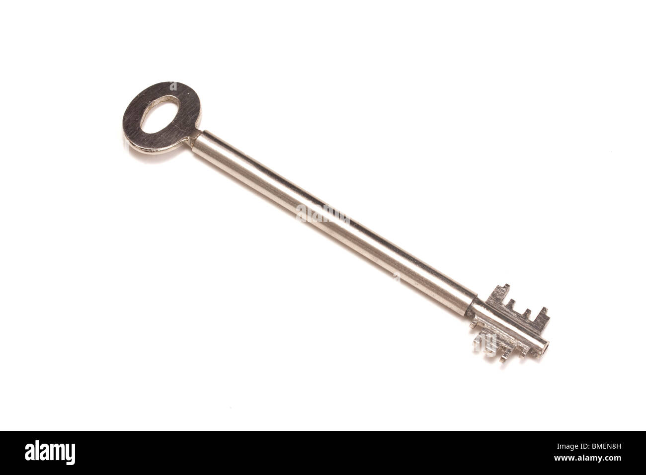 A key isolated on white background Stock Photo - Alamy