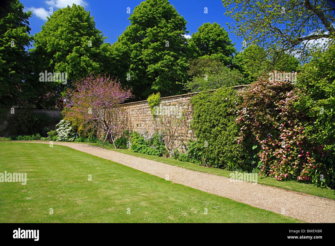 Mapperton House Gardens near Beaminster, Dorset, England, UK Stock ...