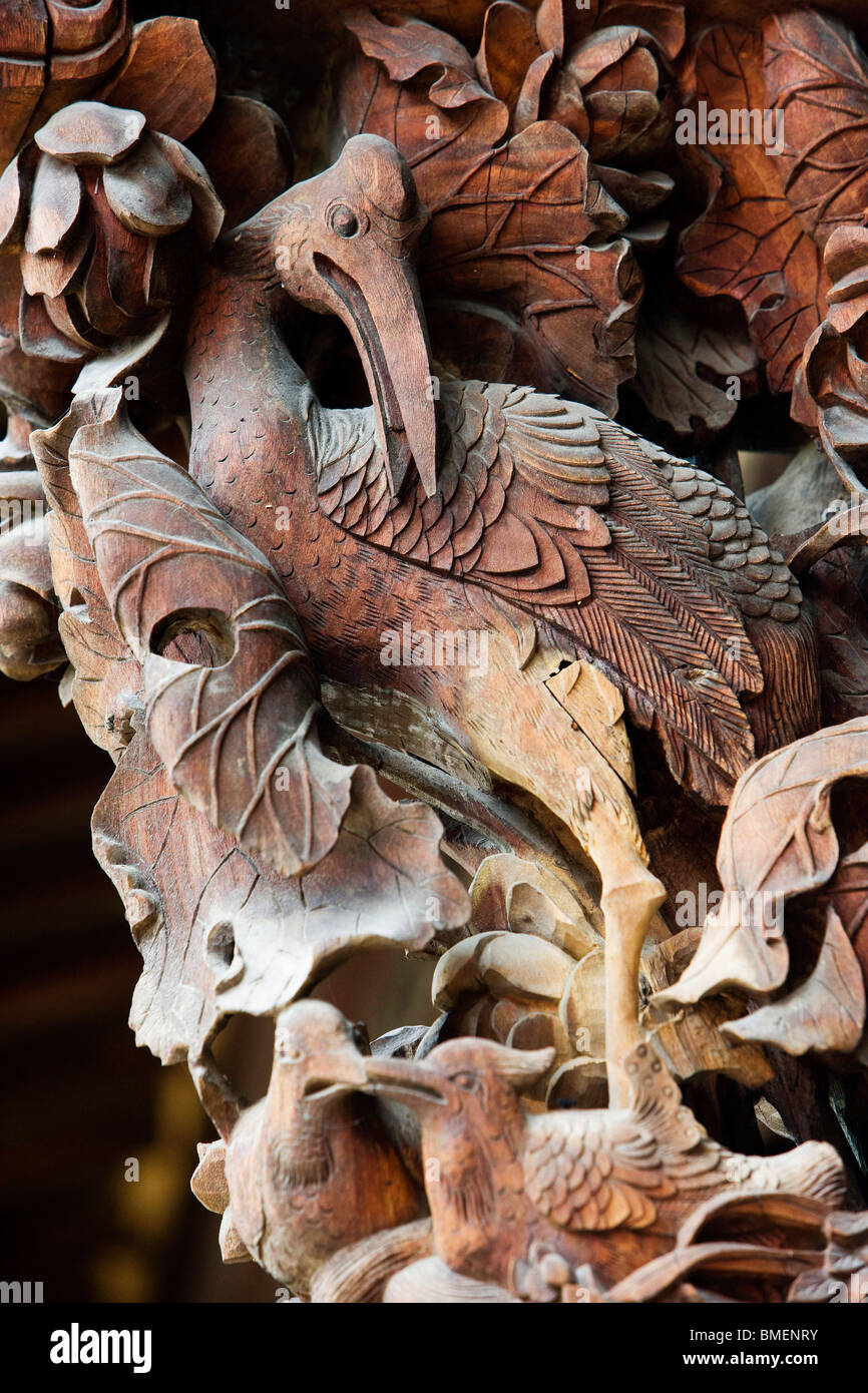 Lotus Wood Carving High Resolution Stock Photography and Images - Alamy