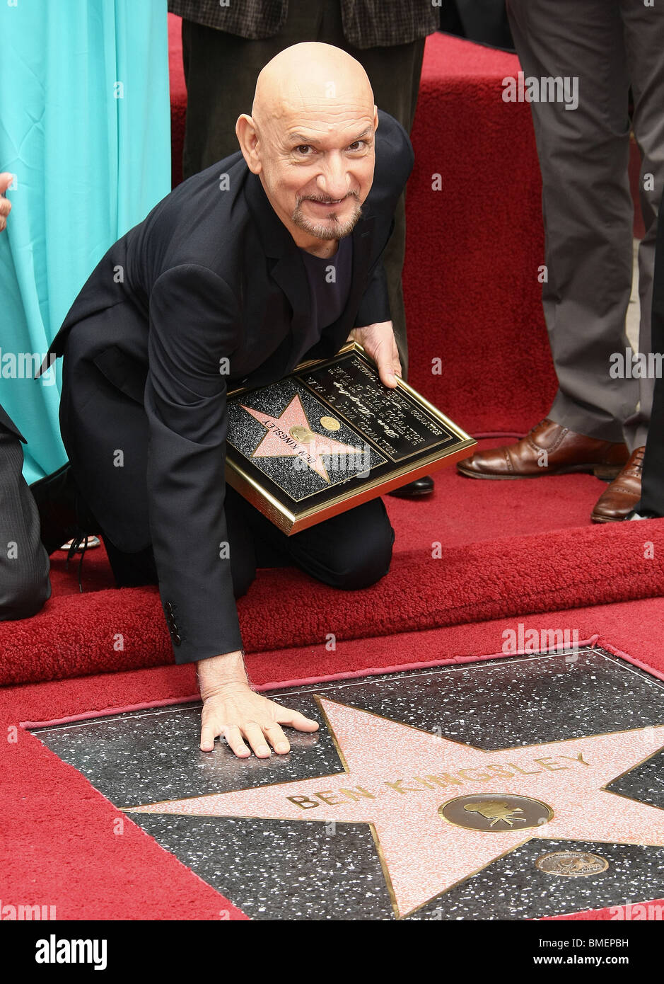 SIR BEN KINGSLEY SIR BEN KINGSLEY HONORED WITH A STAR ON THE HOLLYWOOD ...
