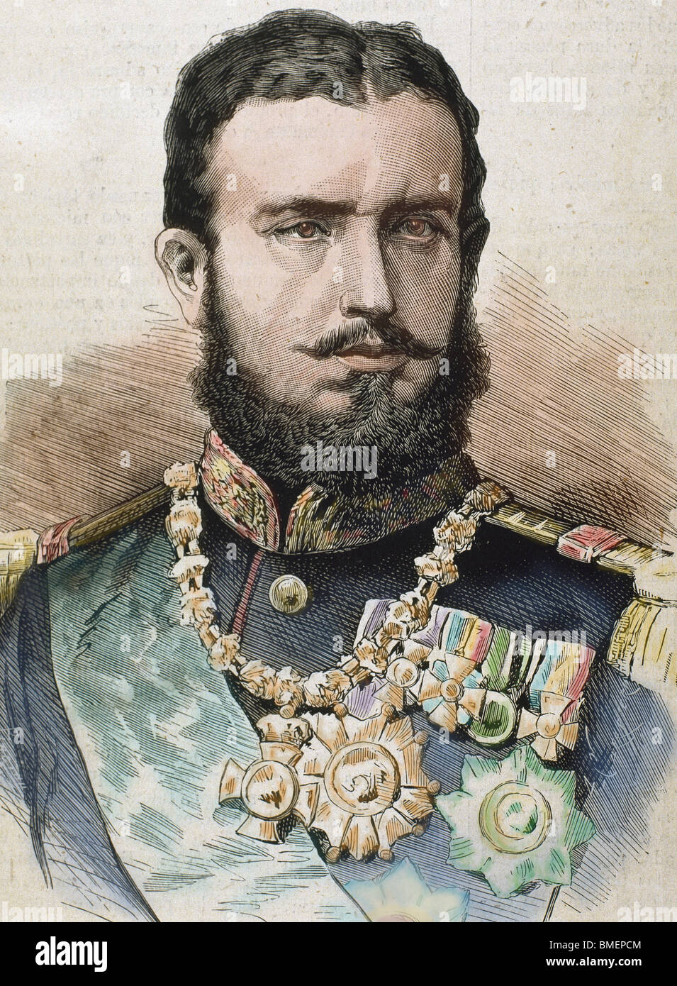 The portrait of king carol i hi-res stock photography and images - Alamy