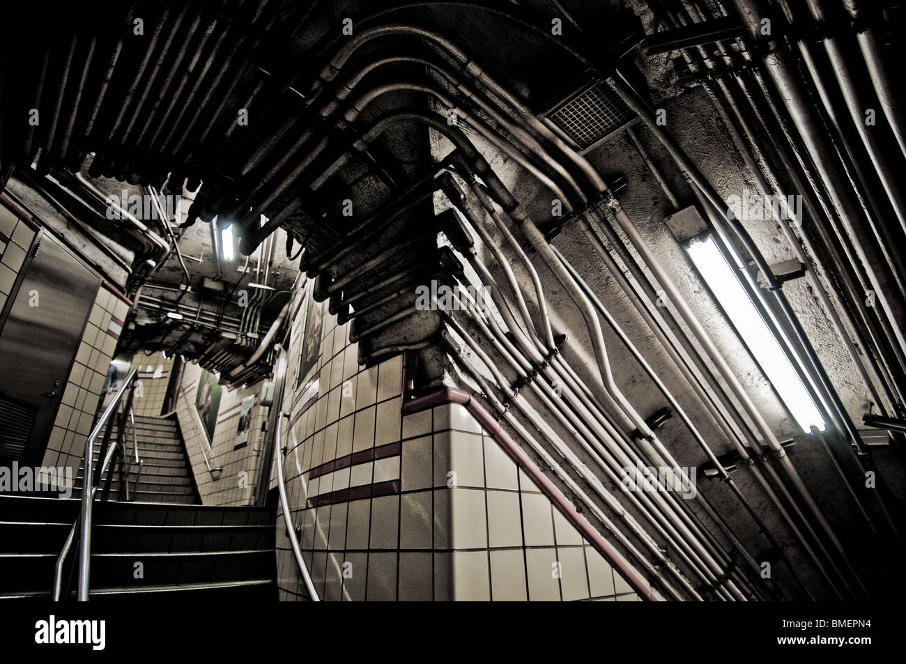 New york city subway entrance High Resolution Stock Photography and ...