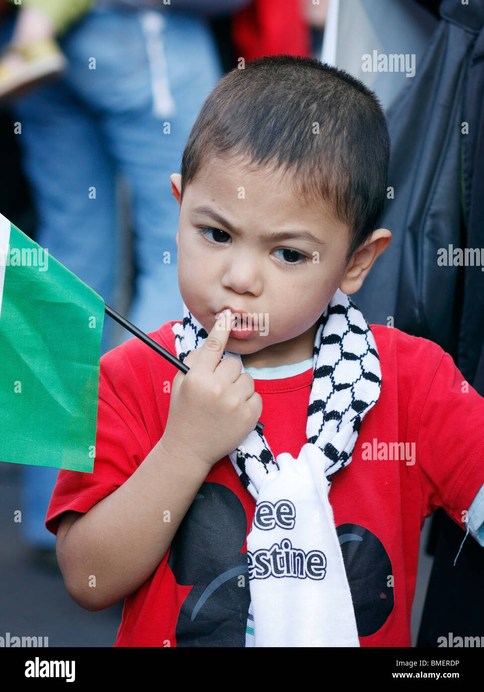 Demonstration in Paris to support the Irish-flagged Rachel Corrie ...