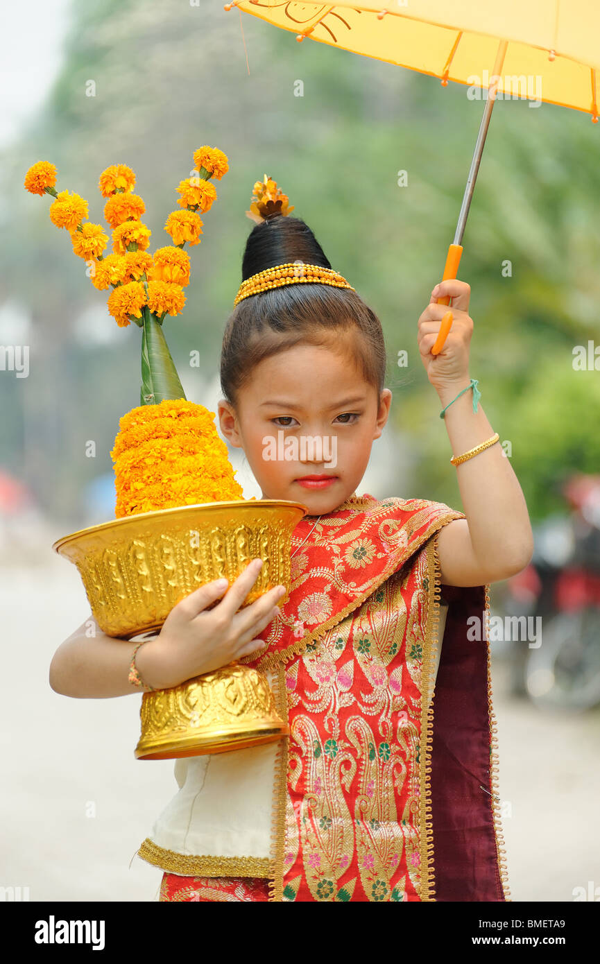 Lao child girl hi-res stock photography and images - Alamy