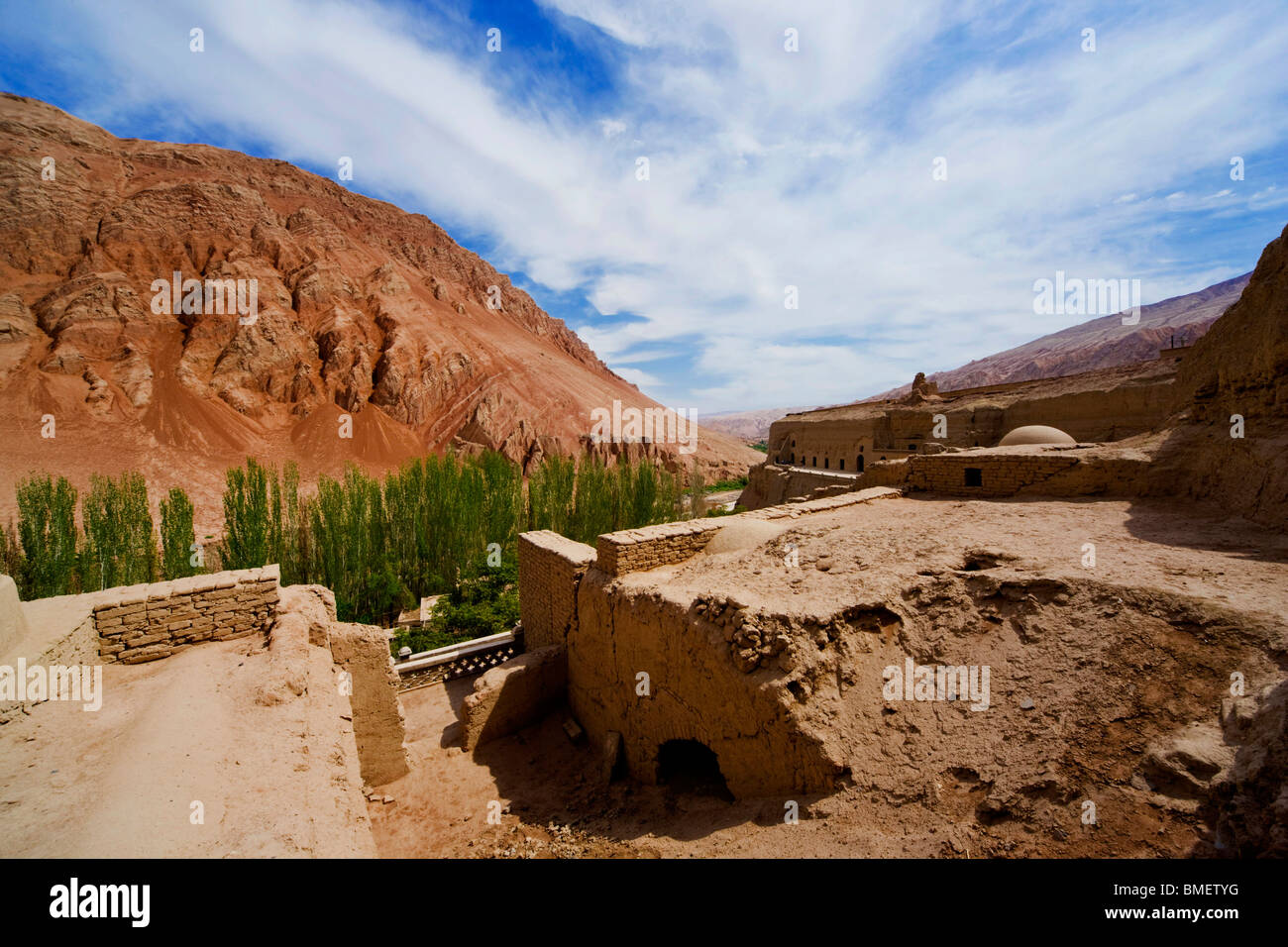 Bezeklik Thousand Buddha Caves , Turpan city, Turpan Prefecture ...