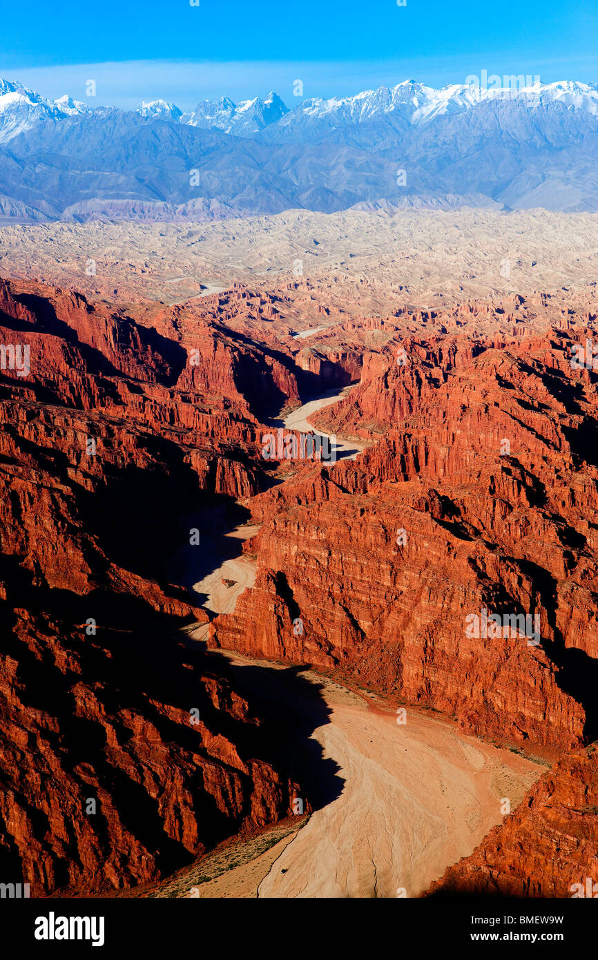 Magnificent View Of Wensu Grand Canyon Wensu County Aksu Prefecture