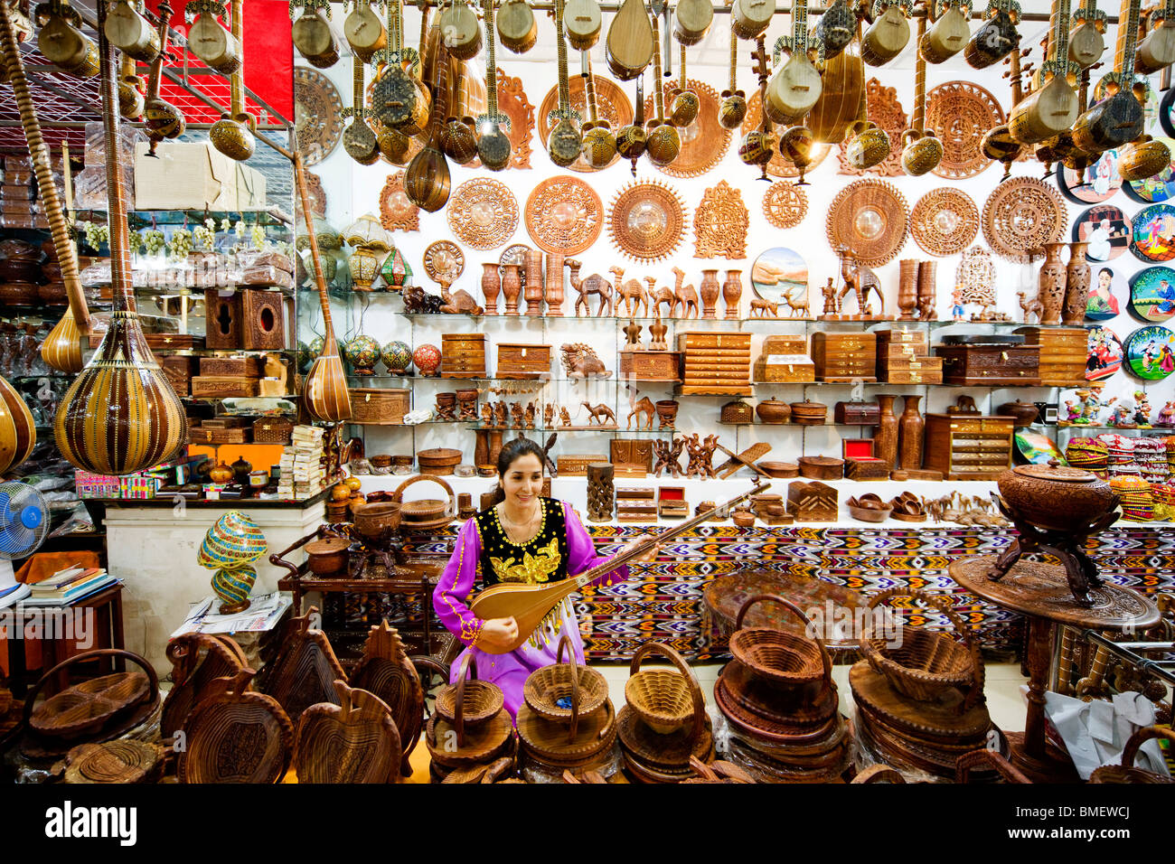 Uyghur woman in traditional costume hi-res stock photography and images ...