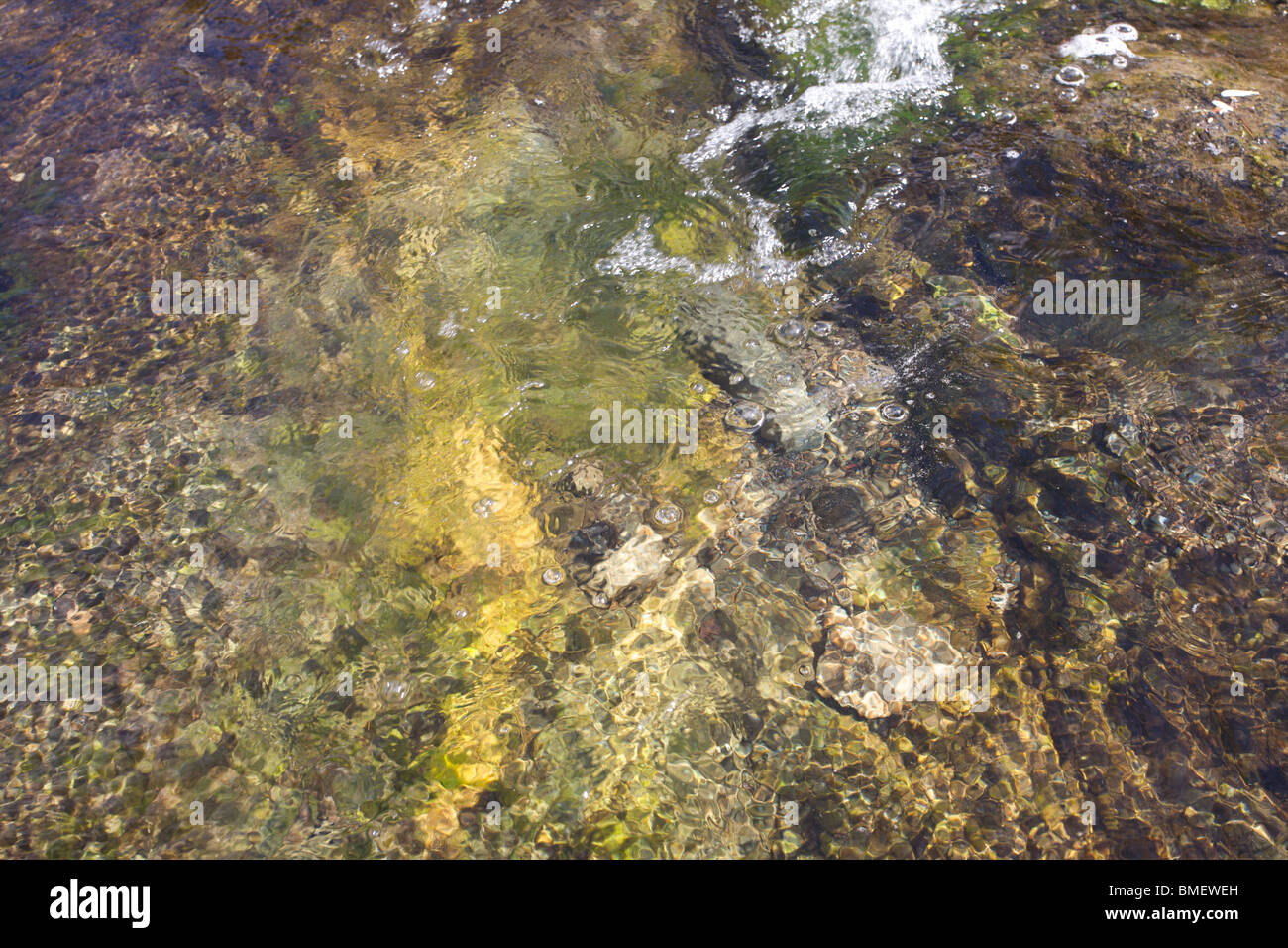 Stream above Derwent Water Lake DIstrict Cumberland England Stock Photo ...
