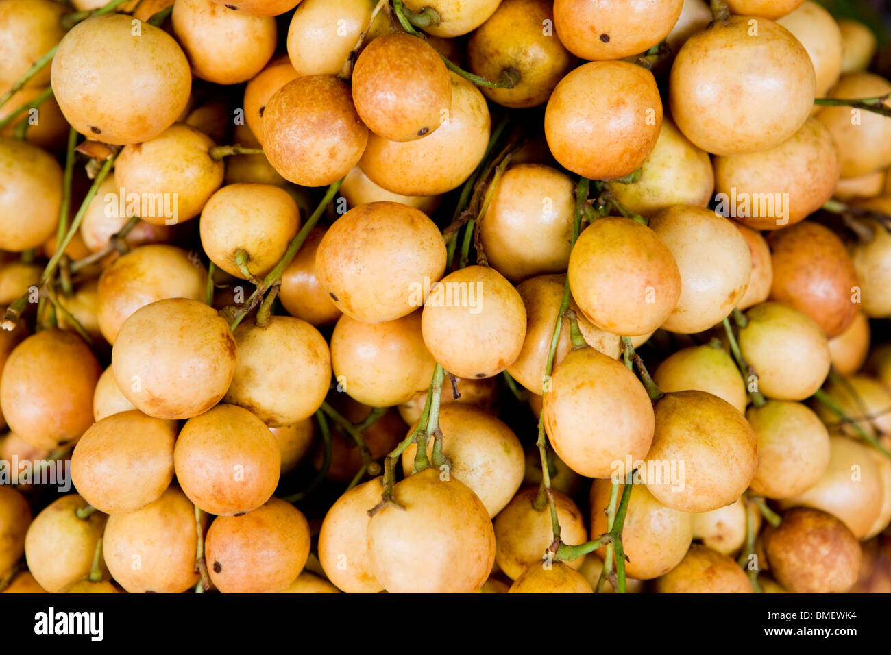 Wampee being sold in stall, China Stock Photo - Alamy