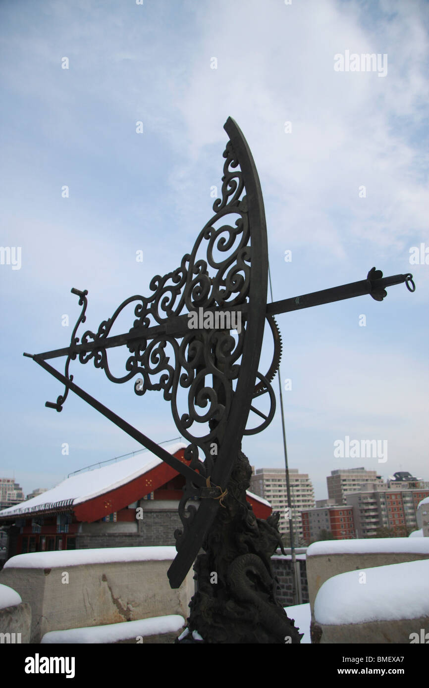 Sextant at Beijing Ancient Observatory, Beijing, China Stock Photo - Alamy