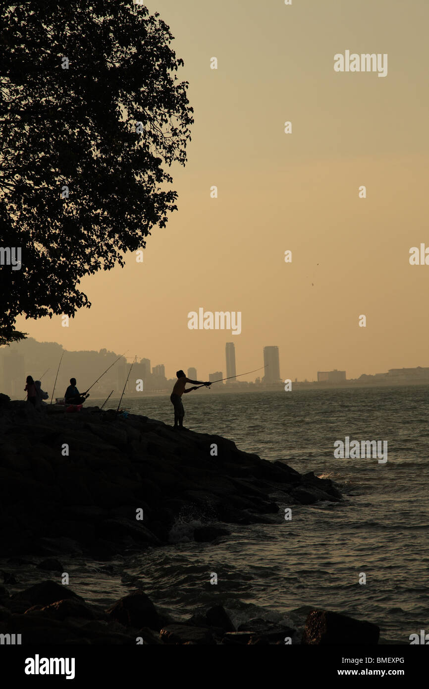 George town penang fishing hi-res stock photography and images - Alamy